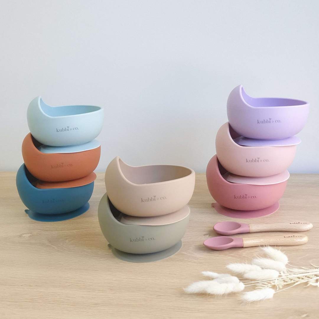Kubbi & Co | Silicone Suction Bowl Sets – Tutu Irresistible Boutique